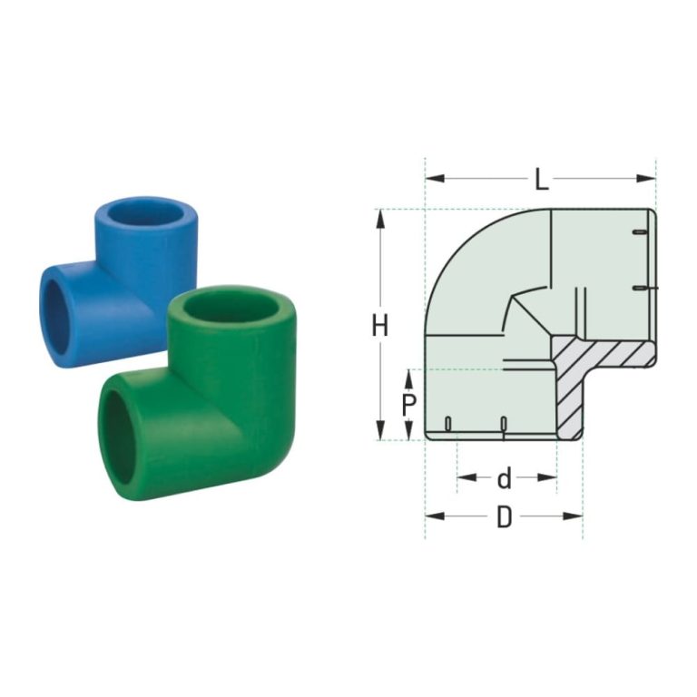 CODO 90° POLIPROPILENO FUSIÓN - Distribuidora Pavegal
